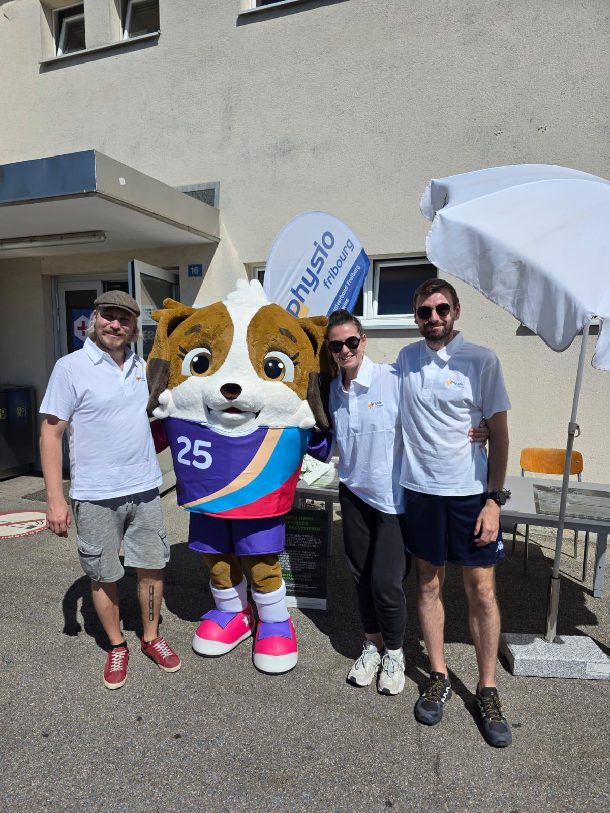 Das Sekulic-Team von Physiofribourg beim Sekulic Memorial 2025: Im ...